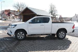 Balts Toyota Hilux 2018 Alūksne, ar dzinēja tilpumu 2.40 L un nobraukumu 386 tūkst. km par 22000 €, foto 5 vietnē AUTOMOTO.COM.LV