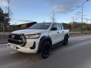 Balts Toyota Hilux 2021 Viļņa, ar dzinēja tilpumu 2.40 L un nobraukumu 234 tūkst. km par 24000 €, foto  vietnē AUTOMOTO.COM.LV