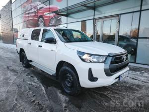 Balts Toyota Hilux 2023 Rīga, ar dzinēja tilpumu 2.40 L un nobraukumu 143 tūkst. km par 26200 €, foto 1 vietnē AUTOMOTO.COM.LV