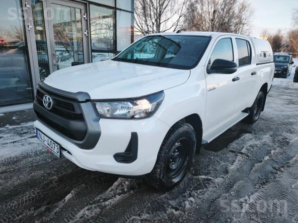 Balts Toyota Hilux 2023 Rīga, ar dzinēja tilpumu 2.40 L un nobraukumu 143 tūkst. km par 26200 €, foto 2 vietnē AUTOMOTO.COM.LV