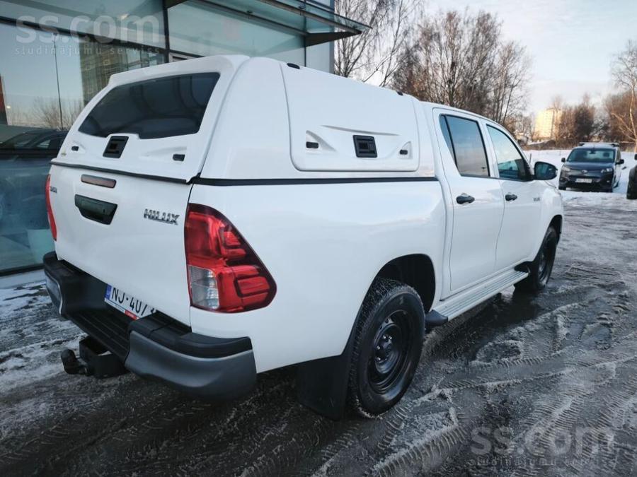 Balts Toyota Hilux 2023 Rīga, ar dzinēja tilpumu 2.40 L un nobraukumu 143 tūkst. km par 26200 €, foto 8 vietnē AUTOMOTO.COM.LV