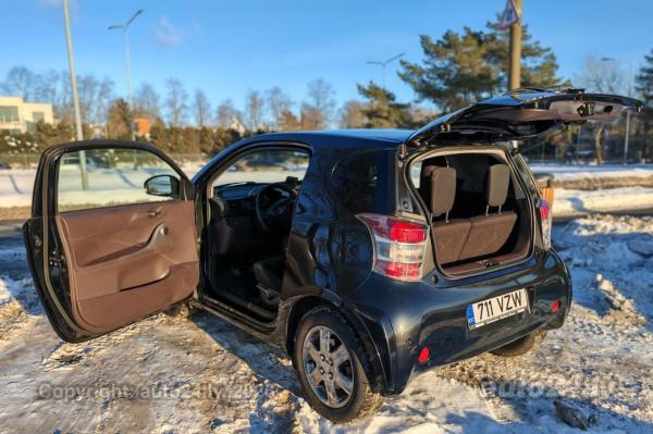 Melns Toyota IQ 2009 Tartu, ar dzinēja tilpumu 1.40 L un nobraukumu 295 tūkst. km par 5000 €, foto 5 vietnē AUTOMOTO.COM.LV