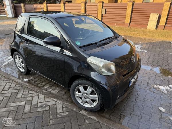 Melns Toyota IQ 2009 Viļņa, ar dzinēja tilpumu 1.30 L un nobraukumu 335 tūkst. km par 2400 €, foto 2 vietnē AUTOMOTO.COM.LV