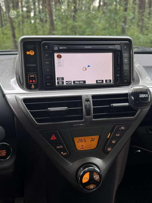 Melns Toyota IQ 2009 Viļņa, ar dzinēja tilpumu 1.00 L un nobraukumu 104 tūkst. km par 3350 €, foto 10 vietnē AUTOMOTO.COM.LV