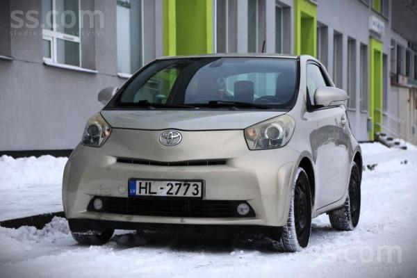 Brūns Toyota IQ 2010 Rīga, ar dzinēja tilpumu 1.30 L un nobraukumu 81 tūkst. km par 3995 €, foto 1 vietnē AUTOMOTO.COM.LV