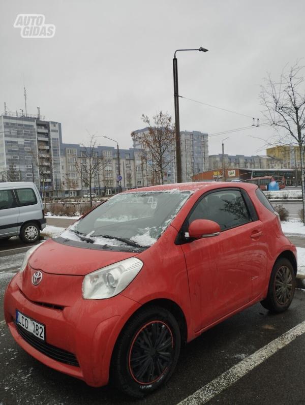 Toyota IQ 2009 Viļņa, ar dzinēja tilpumu 1.40 L un nobraukumu 140 tūkst. km par 3000 €, foto 1 vietnē AUTOMOTO.COM.LV