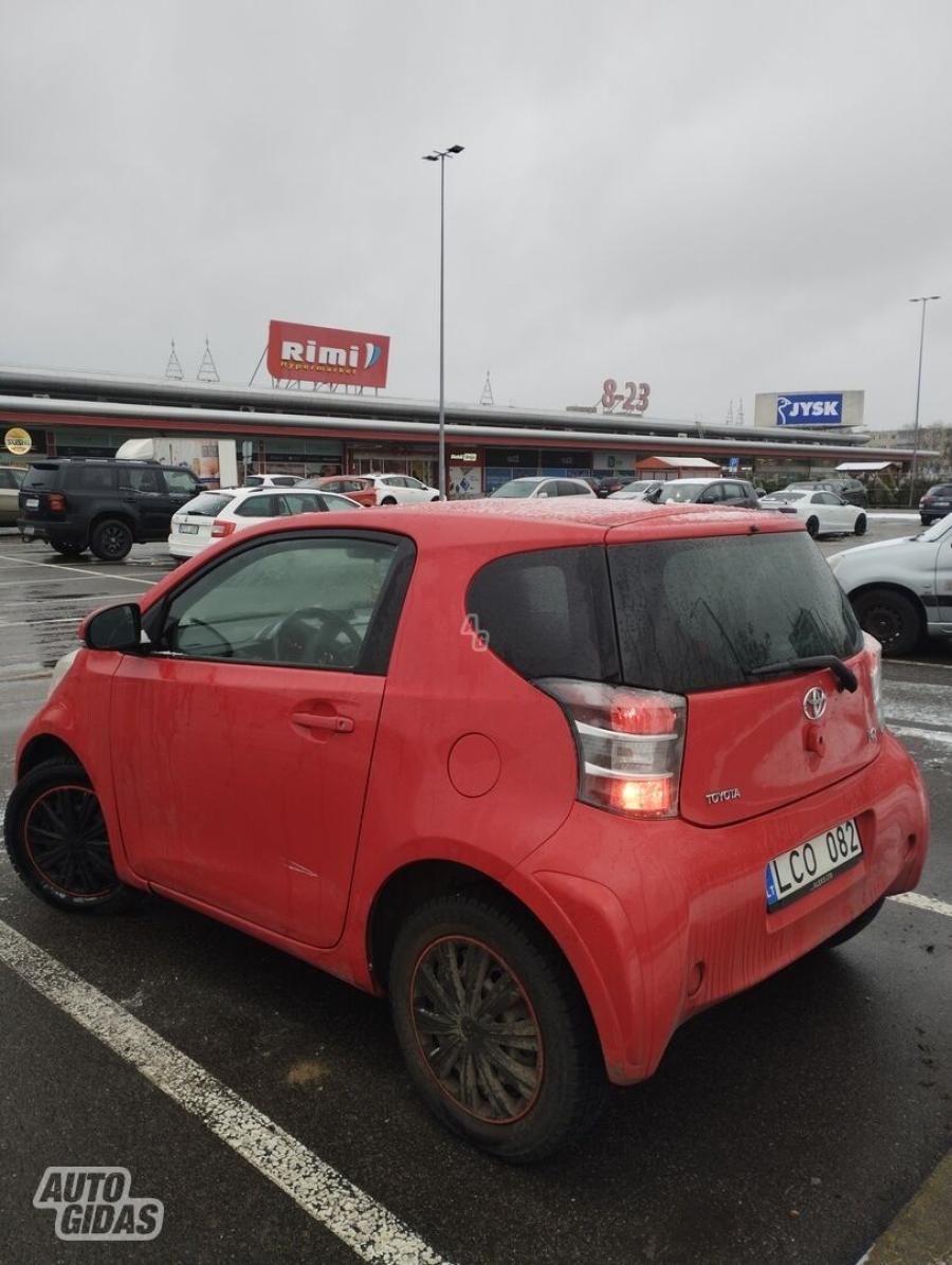 Toyota IQ 2009 Viļņa, ar dzinēja tilpumu 1.40 L un nobraukumu 140 tūkst. km par 3000 €, foto 3 vietnē AUTOMOTO.COM.LV