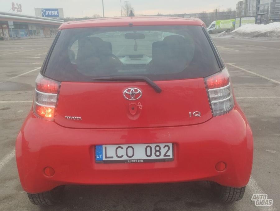 Toyota IQ 2009 in Vilnius, with an engine capacity of 1.40 L and mileage of 140 thousand km for 2600 €, photo 6 on AUTOMOTO.COM.LV