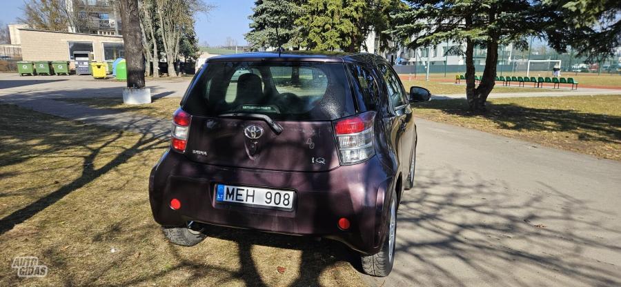 Toyota IQ 2009 Kauņa, ar dzinēja tilpumu 1.00 L un nobraukumu 265 tūkst. km par 4300 €, foto 6 vietnē AUTOMOTO.COM.LV