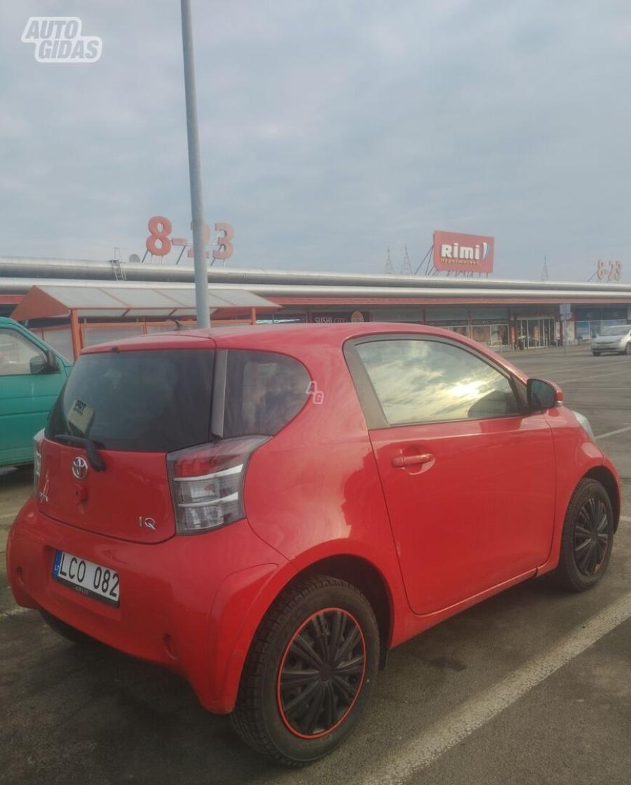 Toyota IQ 2009 in Vilnius, with an engine capacity of 1.40 L and mileage of 140 thousand km for 2000 €, photo 3 on AUTOMOTO.COM.LV