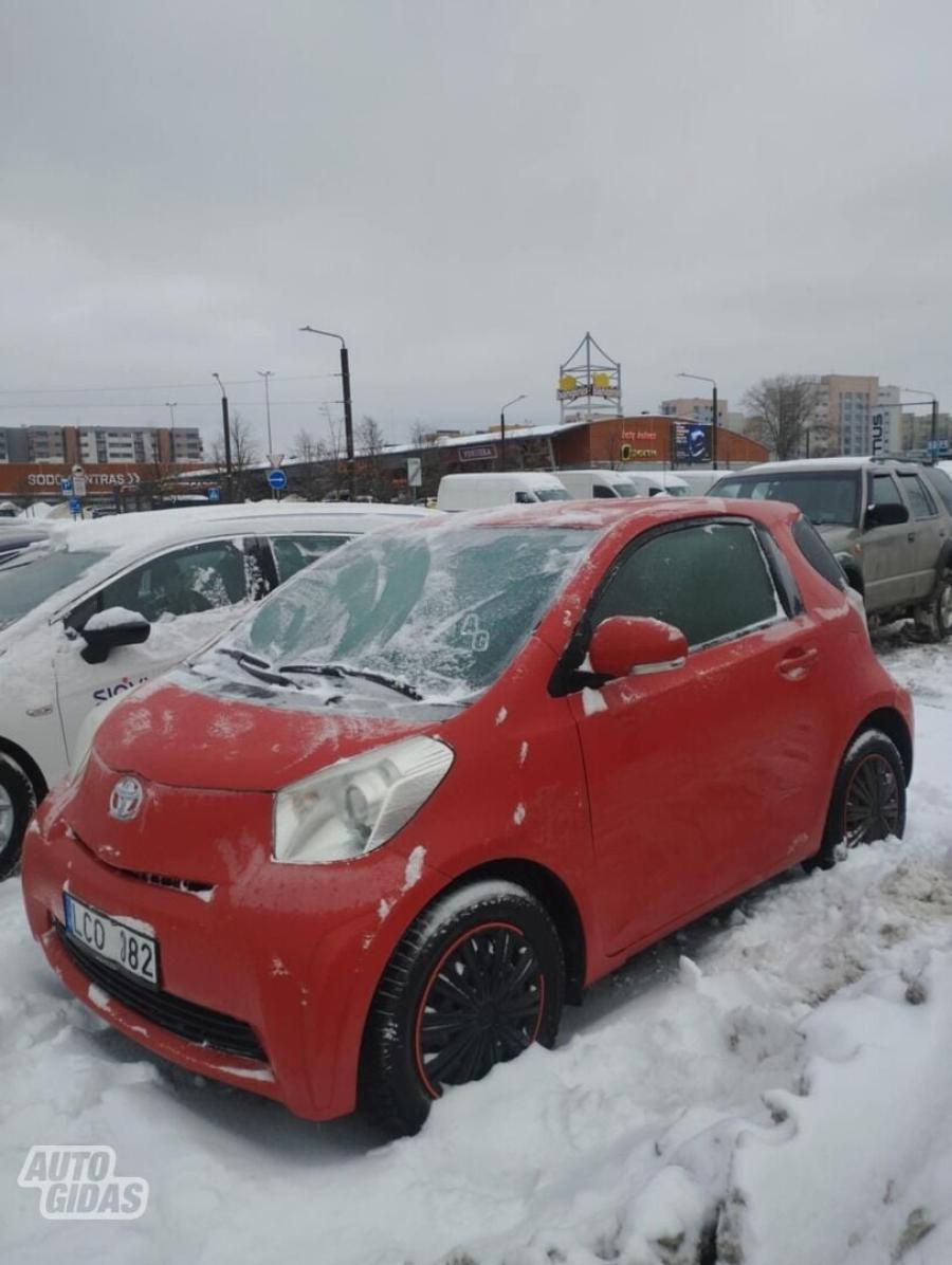 Toyota IQ 2009 in Vilnius, with an engine capacity of 1.40 L and mileage of 140 thousand km for 2000 €, photo 8 on AUTOMOTO.COM.LV