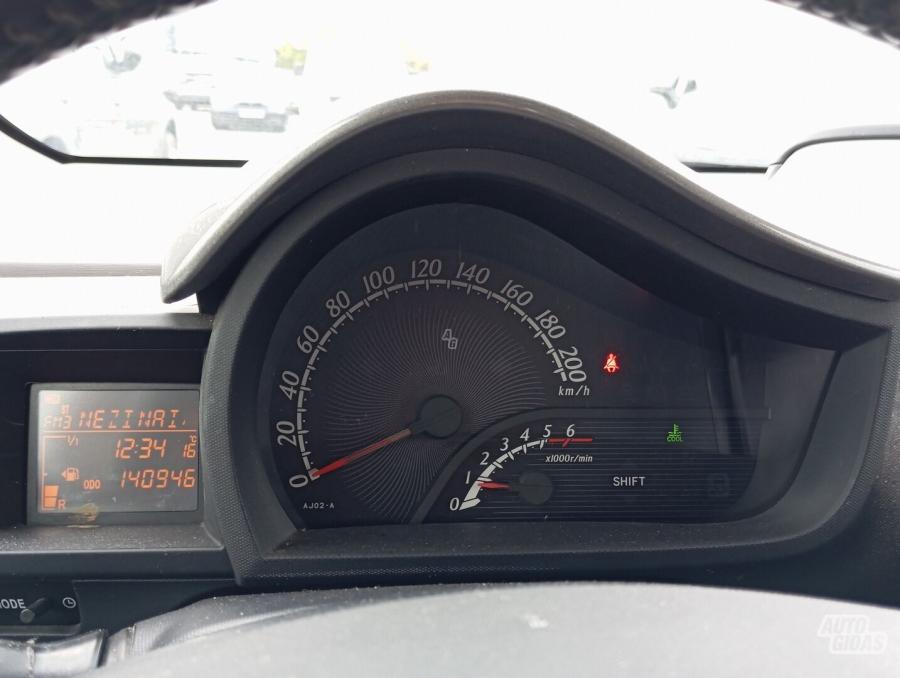 Тойота АйКью 2009 в Вильнюс, объемом двигателя 1.40 л и пробегом 140 тыс. км за 1800 €, фото 15 на AUTOMOTO.COM.LV