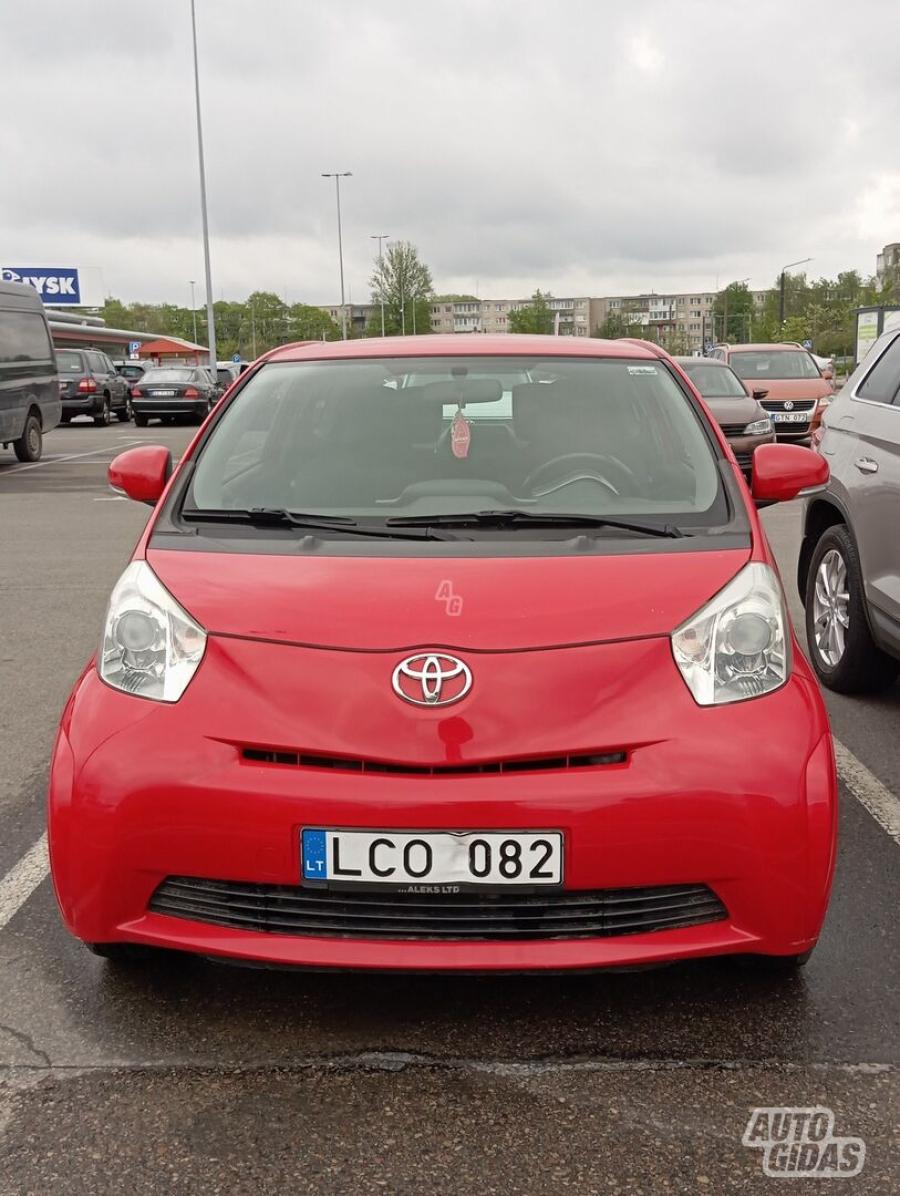 Toyota IQ 2009 in Vilnius, with an engine capacity of 1.40 L and mileage of 140 thousand km for 2000 €, photo 6 on AUTOMOTO.COM.LV