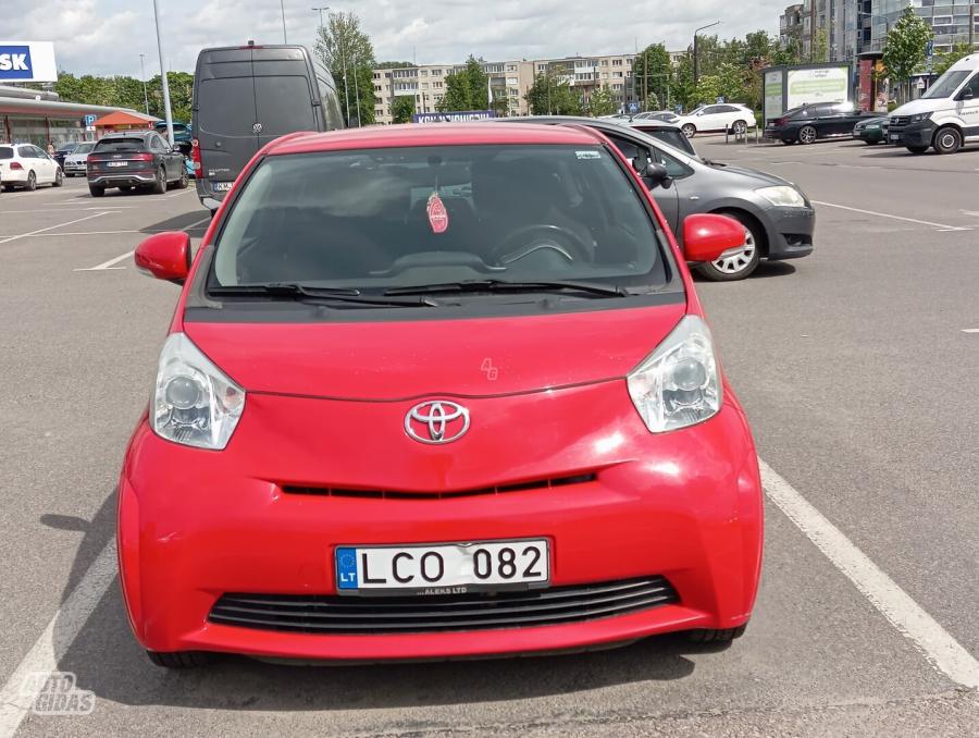 Toyota IQ 2009 in Vilnius, with an engine capacity of 1.40 L and mileage of 140 thousand km for 2000 €, photo 6 on AUTOMOTO.COM.LV