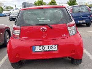 Toyota IQ 2009 in Vilnius, with an engine capacity of 1.40 L and mileage of 140 thousand km for 1600 €, photo 7 on AUTOMOTO.COM.LV