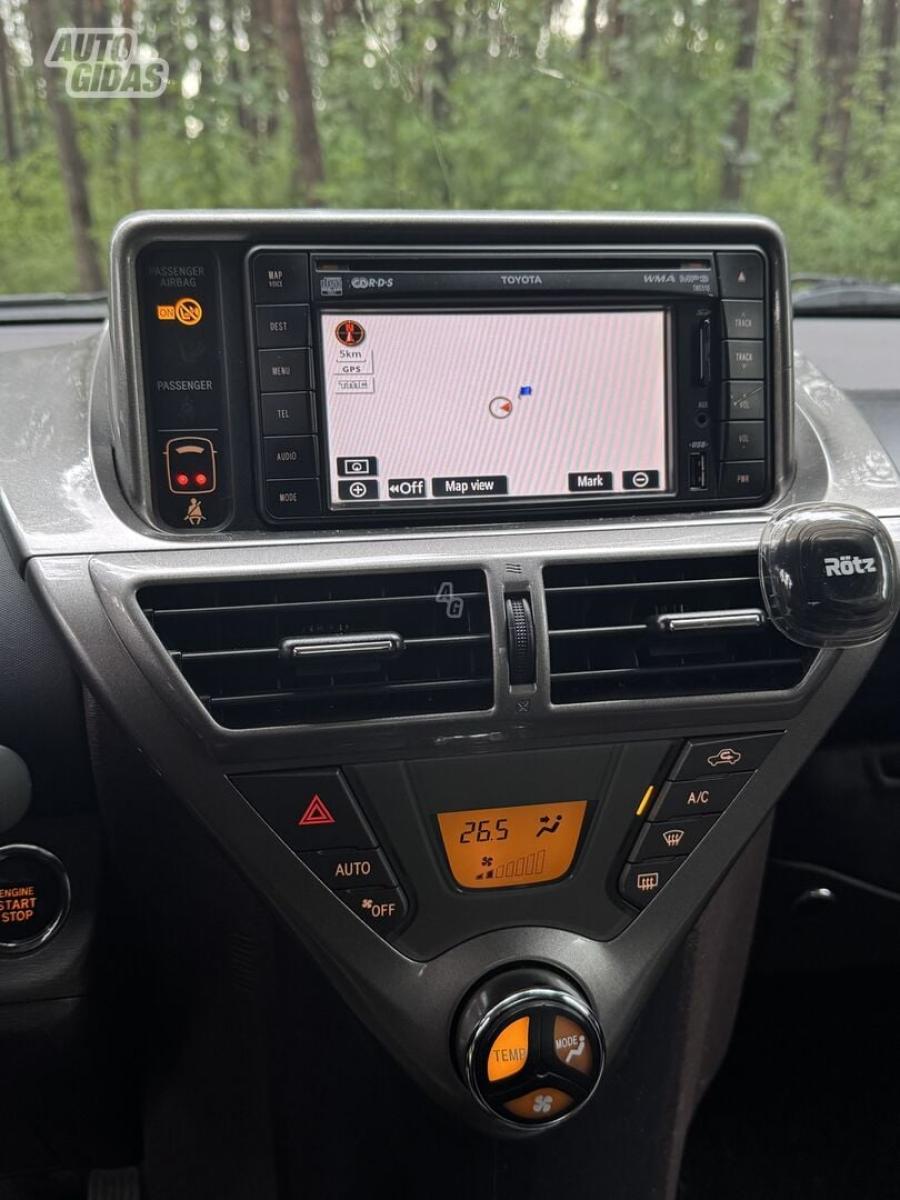 Toyota IQ 2009 Viļņa, ar dzinēja tilpumu 1.00 L un nobraukumu 104 tūkst. km par 3699 €, foto 8 vietnē AUTOMOTO.COM.LV
