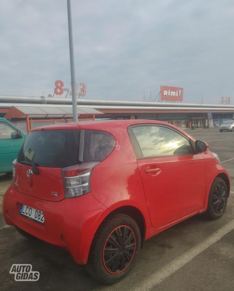 Toyota IQ 2010 in Vilnius, with an engine capacity of 1.40 L and mileage of 140 thousand km for 2000 €, photo 5 on AUTOMOTO.COM.LV