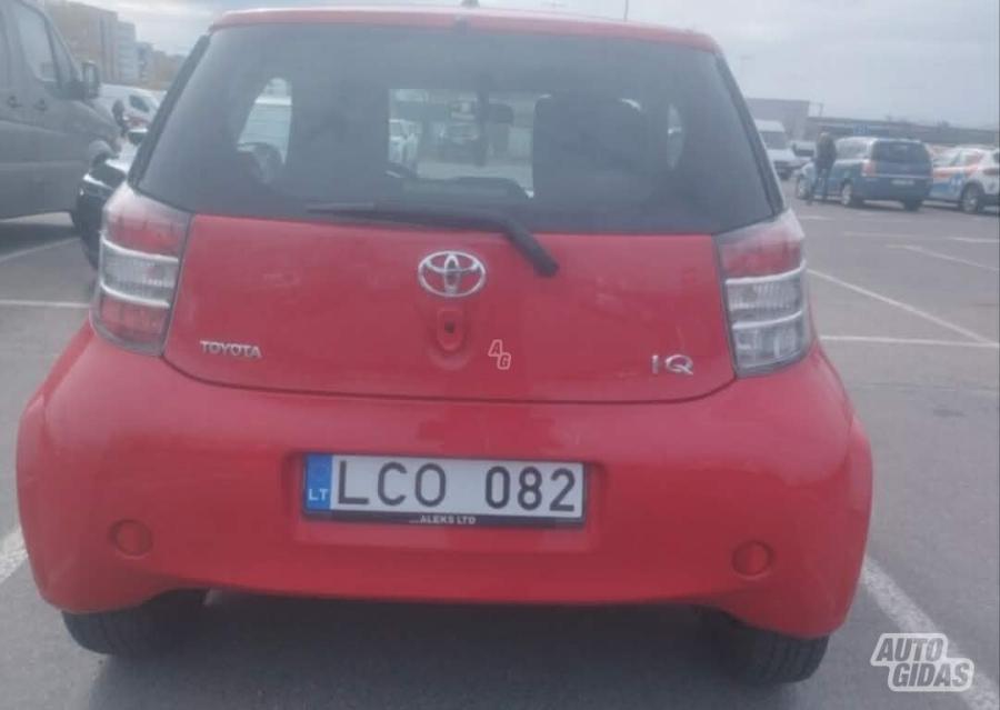 Toyota IQ 2010 Viļņa, ar dzinēja tilpumu 1.40 L un nobraukumu 140 tūkst. km par 2000 €, foto 11 vietnē AUTOMOTO.COM.LV