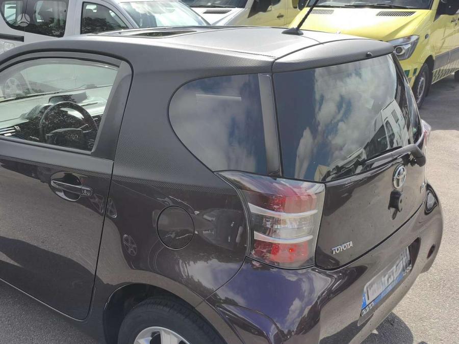 Violets Toyota IQ 2009 Klaipėda, ar dzinēja tilpumu 1.33 L un nobraukumu 141 tūkst. km par 3800 €, foto 6 vietnē AUTOMOTO.COM.LV