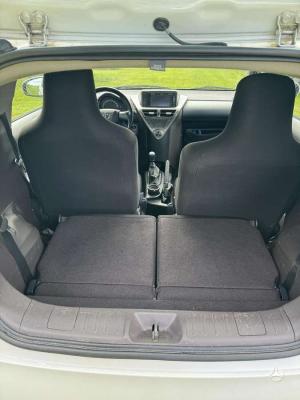 Balts Toyota IQ 2009 Viļņa, ar dzinēja tilpumu 1.36 L un nobraukumu 205 tūkst. km par 3100 €, foto 13 vietnē AUTOMOTO.COM.LV