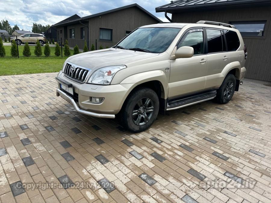 Beige Toyota Land Cruiser 2007 in Tallinn, with an engine capacity of 3.00 L and mileage of 283 thousand km for 11500 €, photo 3 on AUTOMOTO.COM.LV