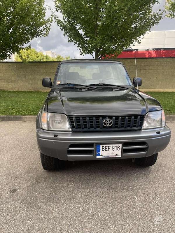 Melns Toyota Land Cruiser 1999 Ukmergė, ar dzinēja tilpumu 2.98 L un nobraukumu 261 tūkst. km par 3500 €, foto 4 vietnē AUTOMOTO.COM.LV