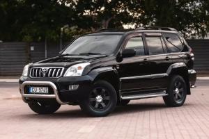 Black Toyota Land Cruiser 2004 in Jelgava, with an engine capacity of 3.00 L and mileage of 172 thousand km for 10500 €, photo  on AUTOMOTO.COM.LV