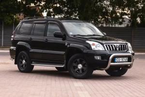 Melns Toyota Land Cruiser 2004 Jelgava, ar dzinēja tilpumu 3.00 L un nobraukumu 172 tūkst. km par 10500 €, foto 4 vietnē AUTOMOTO.COM.LV