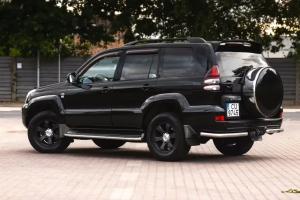 Melns Toyota Land Cruiser 2004 Jelgava, ar dzinēja tilpumu 3.00 L un nobraukumu 172 tūkst. km par 10500 €, foto 5 vietnē AUTOMOTO.COM.LV