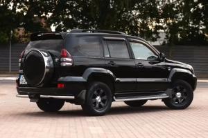 Melns Toyota Land Cruiser 2004 Jelgava, ar dzinēja tilpumu 3.00 L un nobraukumu 172 tūkst. km par 10500 €, foto 6 vietnē AUTOMOTO.COM.LV