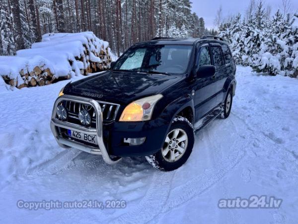 Black Toyota Land Cruiser 2005 in Tallinn, with an engine capacity of 3.00 L and mileage of 379 thousand km for 8700 €, photo 10 on AUTOMOTO.COM.LV