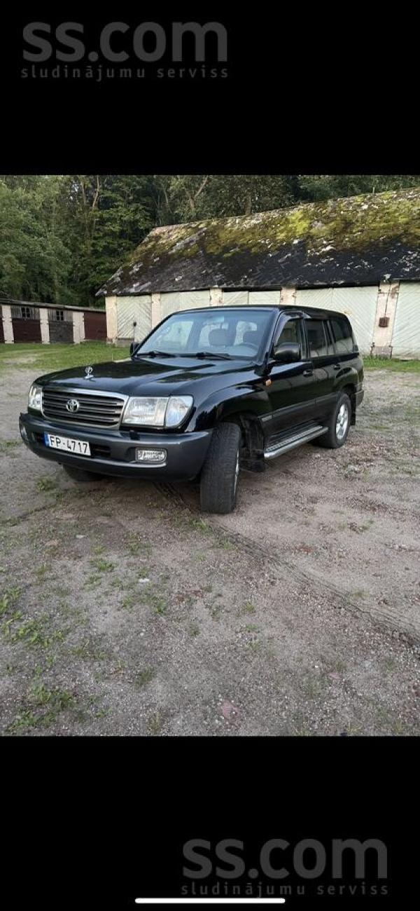 Melns Toyota Land Cruiser 2005 Ludza, ar dzinēja tilpumu 4.20 L un nobraukumu 0 tūkst. km par 13500 €, foto 2 vietnē AUTOMOTO.COM.LV
