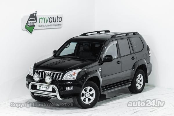 Black Toyota Land Cruiser 2006 in Tallinn, with an engine capacity of 3.00 L and mileage of 279 thousand km for 11990 €, photo 1 on AUTOMOTO.COM.LV
