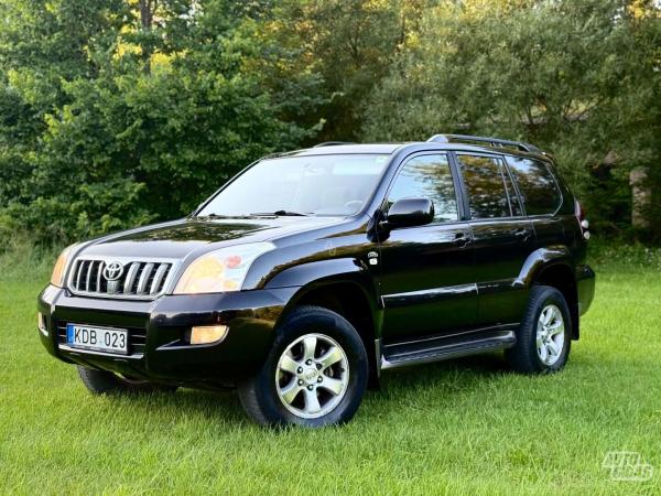 Black Toyota Land Cruiser 2006 in Silute, with an engine capacity of 3.00 L and mileage of 314 thousand km for 7800 €, photo 1 on AUTOMOTO.COM.LV