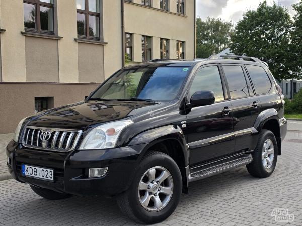 Melns Toyota Land Cruiser 2006 Šilutė, ar dzinēja tilpumu 3.00 L un nobraukumu 317 tūkst. km par 7700 €, foto 7 vietnē AUTOMOTO.COM.LV