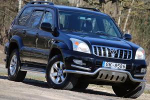 Black Toyota Land Cruiser 2007 in Riga, with an engine capacity of 3.00 L and mileage of 281 thousand km for 9990 €, photo 3 on AUTOMOTO.COM.LV