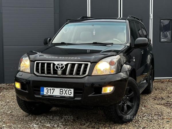 Melns Toyota Land Cruiser 2008 Valga, ar dzinēja tilpumu 3.00 L un nobraukumu 310 tūkst. km par 12990 €, foto 2 vietnē AUTOMOTO.COM.LV