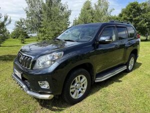 Melns Toyota Land Cruiser 2010 Marijampole, ar dzinēja tilpumu 2.99 L un nobraukumu 277 tūkst. km par 20600 €, foto  vietnē AUTOMOTO.COM.LV