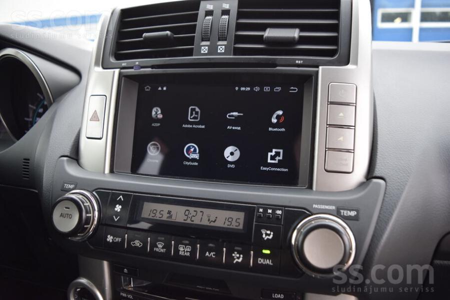 Black Toyota Land Cruiser 2013 in Riga, with an engine capacity of 3.00 L and mileage of 209 thousand km for 23800 €, photo 7 on AUTOMOTO.COM.LV