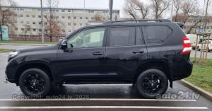 Black Toyota Land Cruiser 2016 in Tallinn, with an engine capacity of 2.80 L and mileage of 188 thousand km for 31800 €, photo 4 on AUTOMOTO.COM.LV
