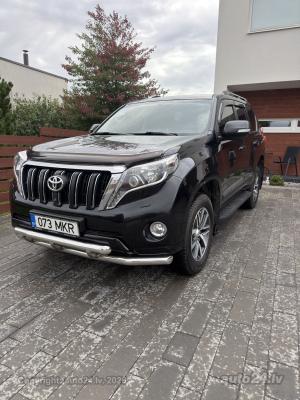 Black Toyota Land Cruiser 2016 in Tallinn, with an engine capacity of 2.80 L and mileage of 210 thousand km for 30000 €, photo  on AUTOMOTO.COM.LV