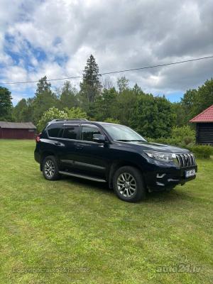 Black Toyota Land Cruiser 2018 in Tallinn, with an engine capacity of 2.80 L and mileage of 154 thousand km for 42000 €, photo  on AUTOMOTO.COM.LV