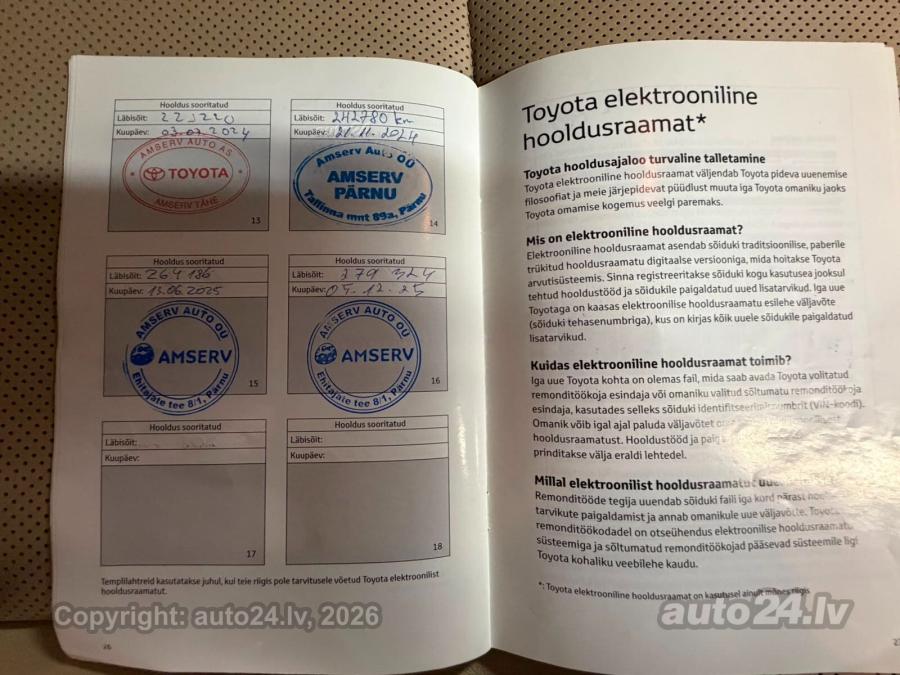 Черный Тойота Ленд Крузер 2018 в Пайде, объемом двигателя 2.80 л и пробегом 284 тыс. км за 32900 €, фото 17 на AUTOMOTO.COM.LV