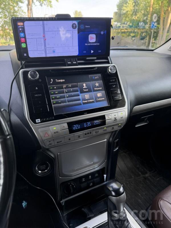 Toyota Land Cruiser 2019 Rīga vietnē Melns Toyota Land Cruiser 2019 Rīga, ar dzinēja tilpumu 2.80 L un nobraukumu 136 tūkst. km par 37000 €, foto 6 vietnē AUTOMOTO.COM.LV