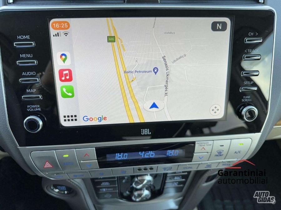 Черный Тойота Ленд Крузер 2022 в Авиженяй, объемом двигателя 2.80 л и пробегом 87 тыс. км за 59500 €, фото 27 на AUTOMOTO.COM.LV