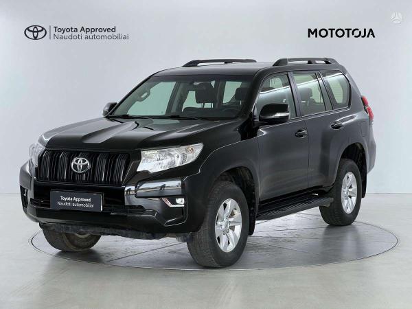 Black Toyota Land Cruiser 2022 in Vilnius, with an engine capacity of 2.76 L and mileage of 123 thousand km for 39900 €, photo 1 on AUTOMOTO.COM.LV