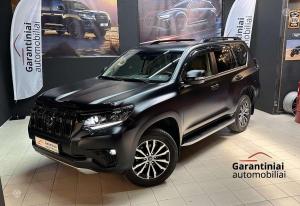Melns Toyota Land Cruiser 2022 Viļņa, ar dzinēja tilpumu 2.80 L un nobraukumu 87 tūkst. km par 59000 €, foto  vietnē AUTOMOTO.COM.LV