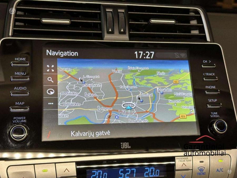 Melns Toyota Land Cruiser 2022 Viļņa, ar dzinēja tilpumu 2.80 L un nobraukumu 87 tūkst. km par 59000 €, foto 24 vietnē AUTOMOTO.COM.LV