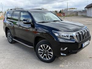 Black Toyota Land Cruiser 2023 in Daugavpils, with an engine capacity of 2.80 L and mileage of 58 thousand km for 52000 €, photo  on AUTOMOTO.COM.LV