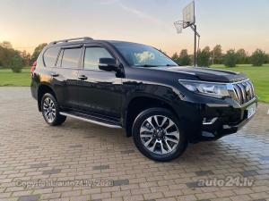 Black Toyota Land Cruiser 2024 in Tallinn, with an engine capacity of 2.80 L and mileage of 57 thousand km for 67000 €, photo 3 on AUTOMOTO.COM.LV